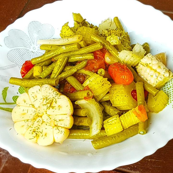 Assorted pickles from Izba Restaurant Siem Reap | TukOut